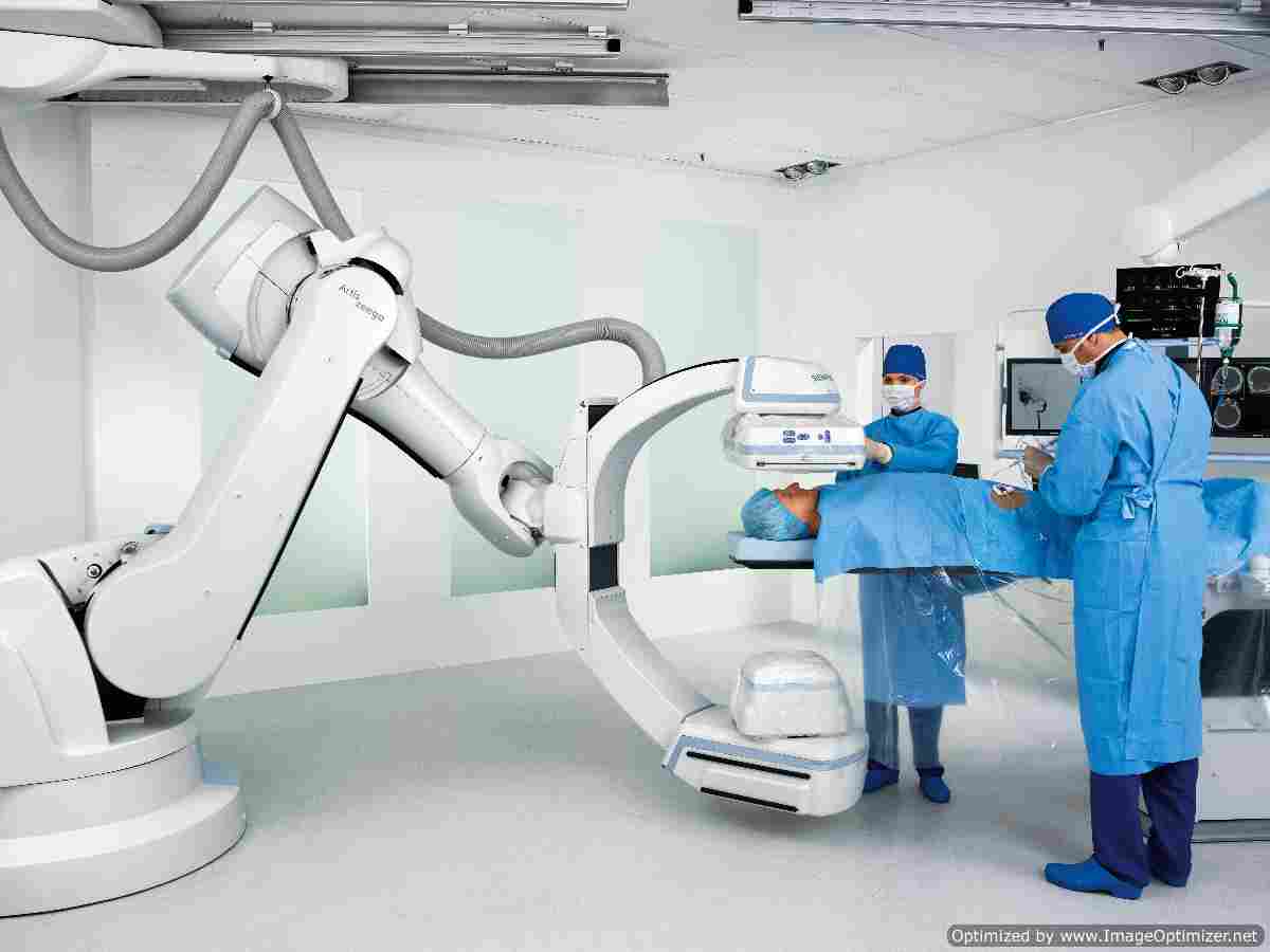 Surgery Operation Theatre Operating Theatre Set Up. ( A ) 3D Screen
