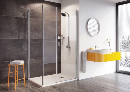 Roman launches Lumin8 Curved Wetroom Panel