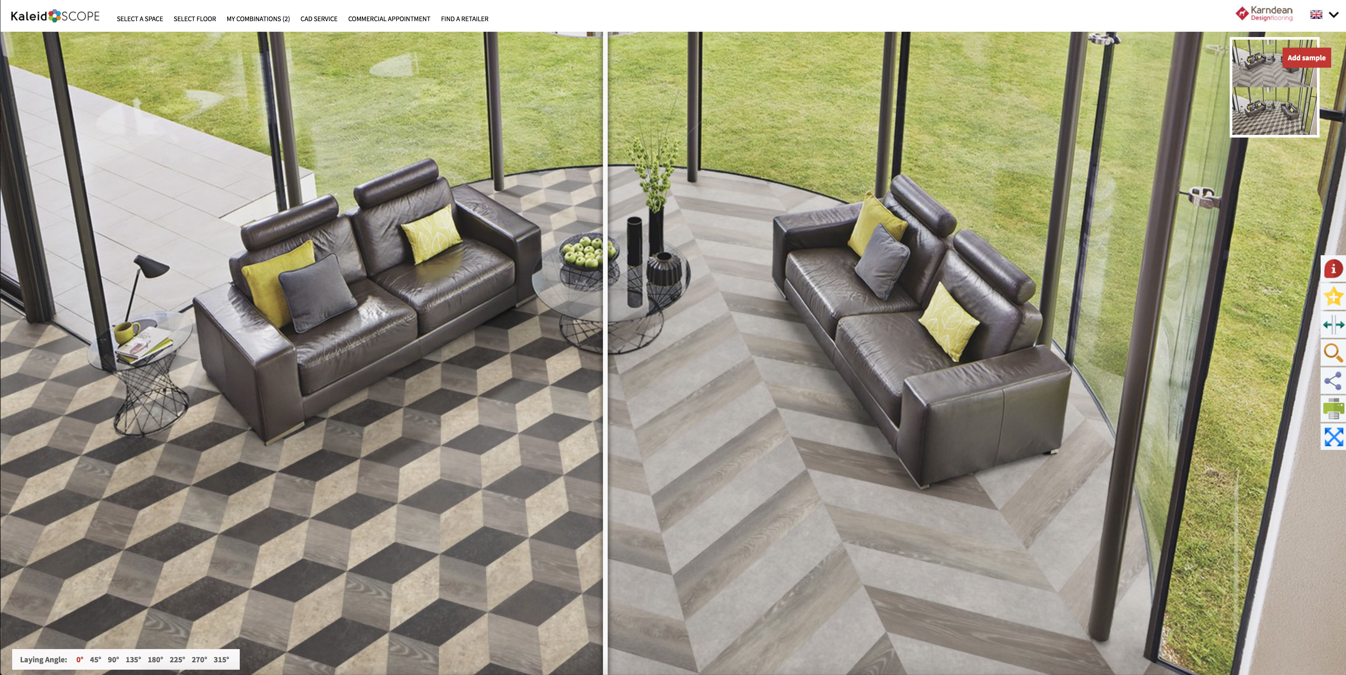 Karndean Interactive Floor Design Program | Floor Roma