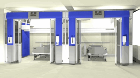 Temporary isolation room helps with fight against HCAIs